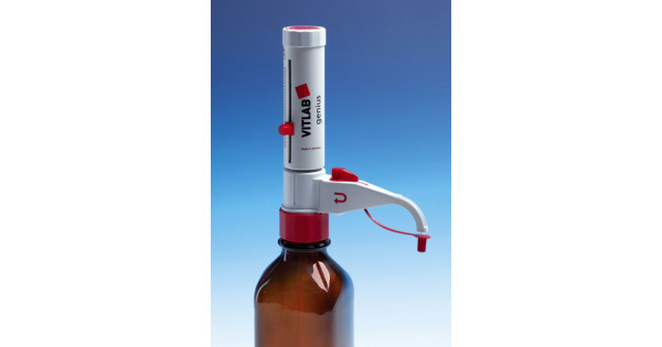 Диспенсер для отбора жидкости из бутылей 2,5-25,0 мл Simplex2 Vitlab - купить в Химлаборреактив